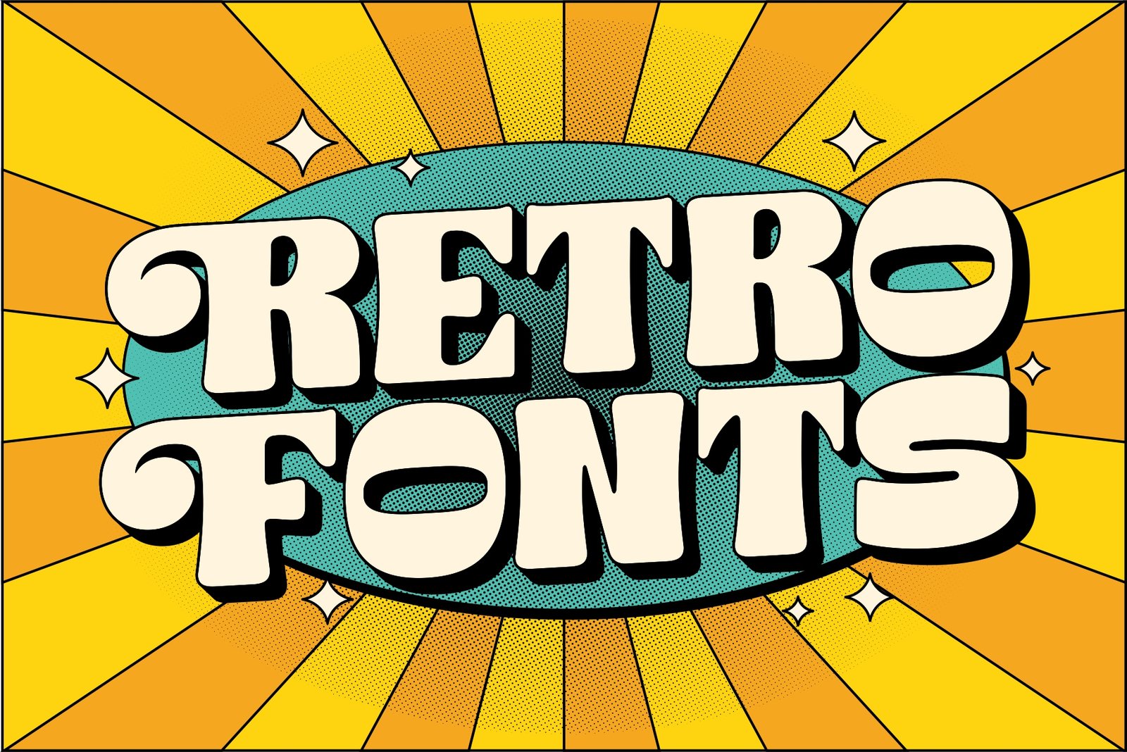 25 Must-Have Retro Canva Fonts For Your Vintage & Retro Projects ...