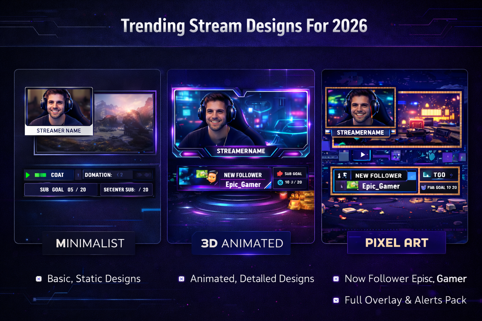 Best Stream Designs to Grow Your Live Streaming Channel Today ...