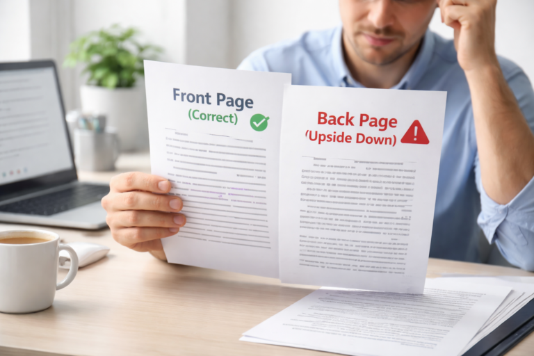 Flip on Long Edge Vs Short Edge: Easy Double-Sided Print Guide ...